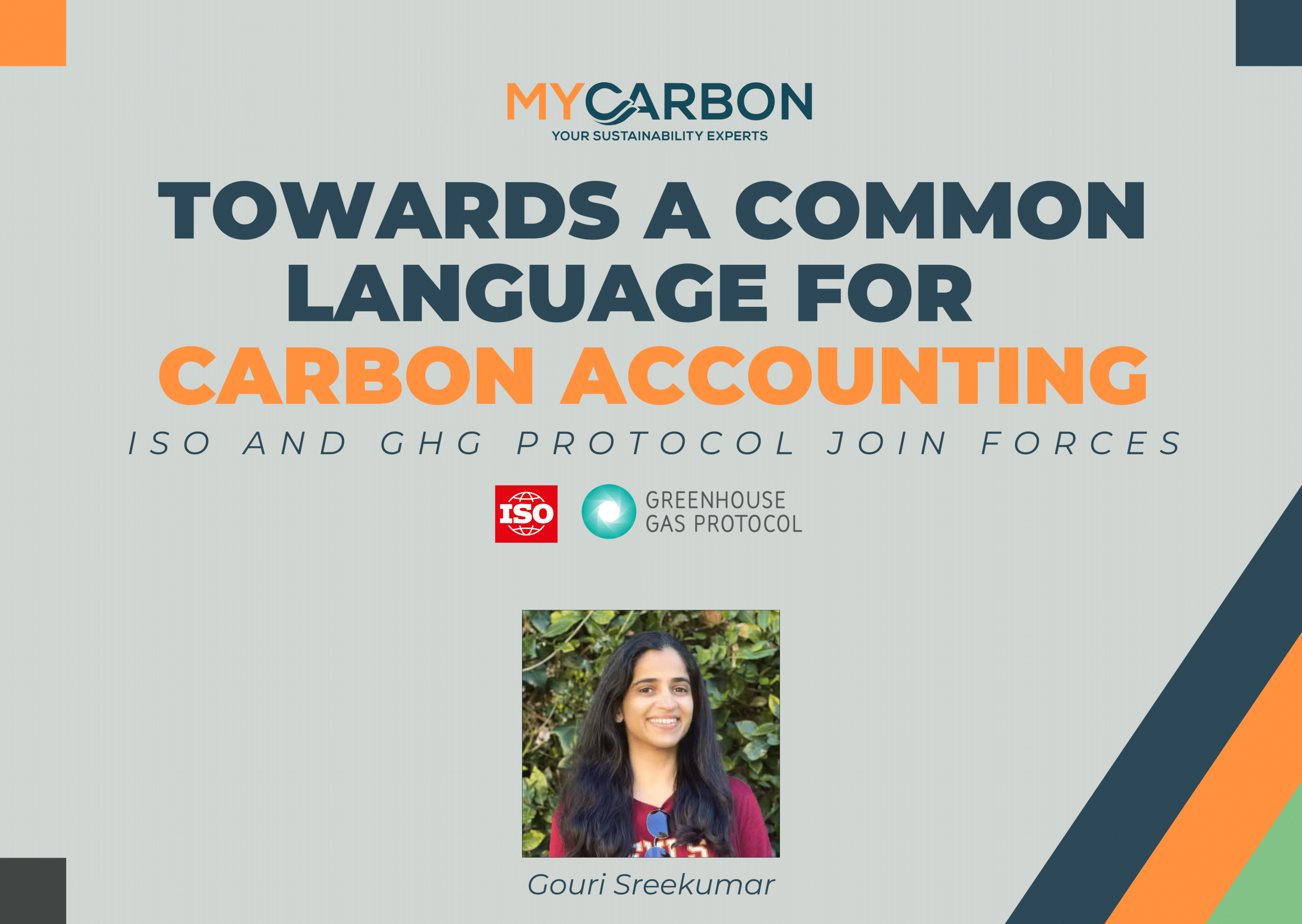 Towards a Common Language for Carbon Accounting: ISO and GHG Protocol ...